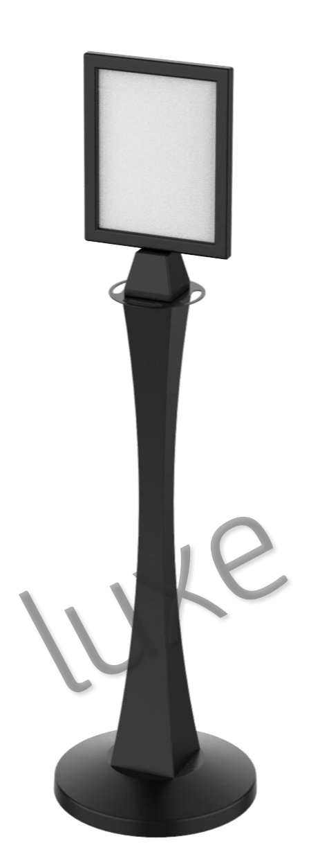 Portable Luxury Sign Stands, High End Display Stands