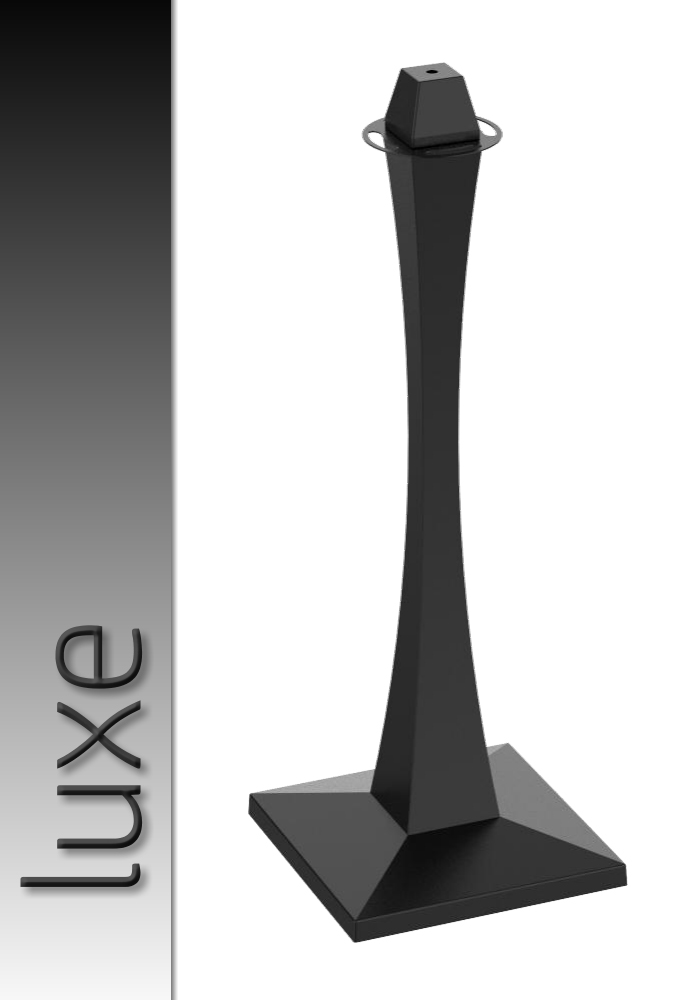 Luxe Premium Black Stanchions