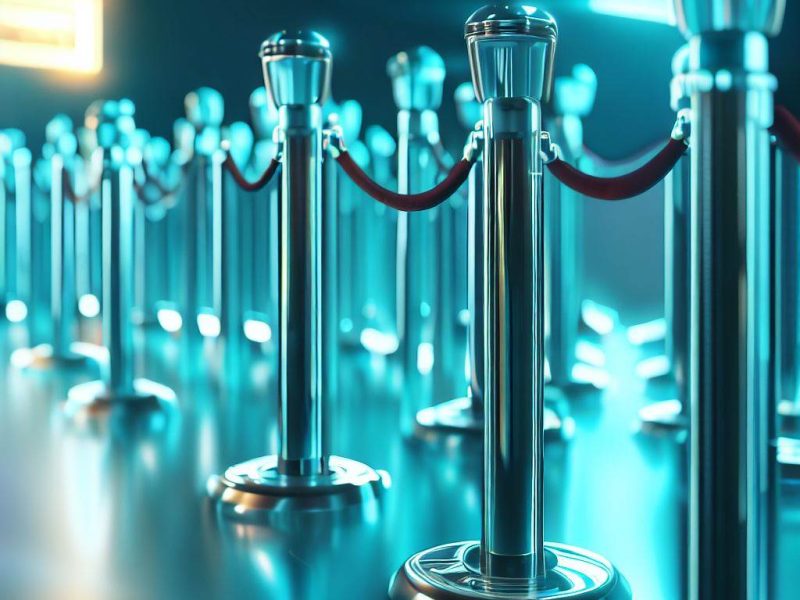 Future Luxury Crowd Control Stanchions