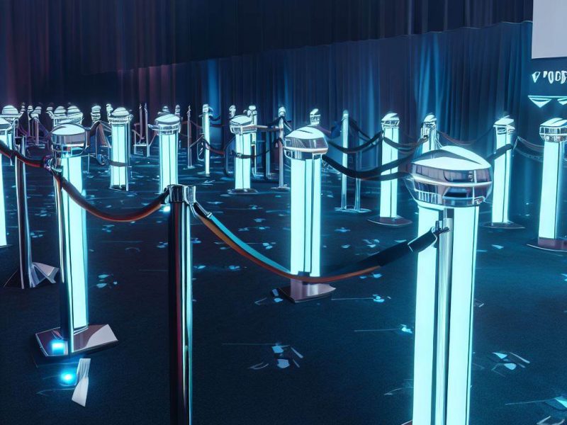 Future Luxury Crowd Control Stanchions