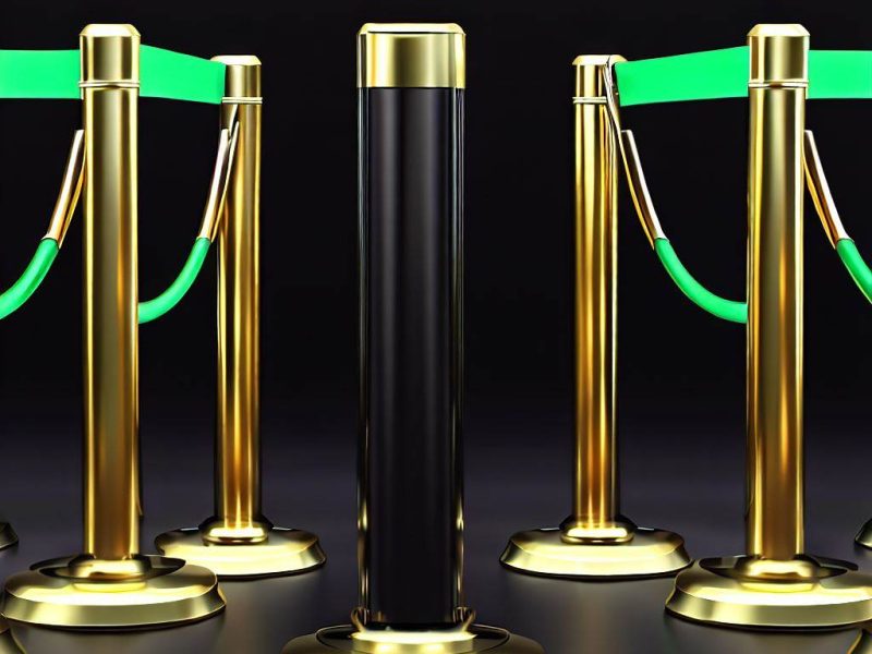 Future Luxury Crowd Control Stanchions