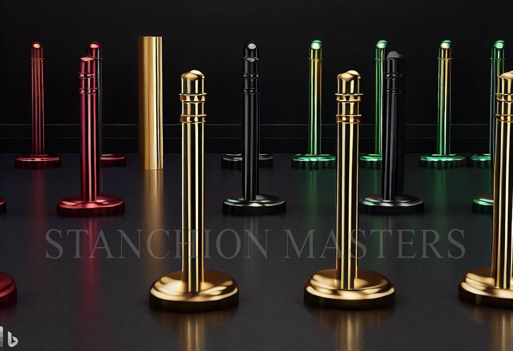 Decorative Stanchions, Luxurious Security Rope Barriers